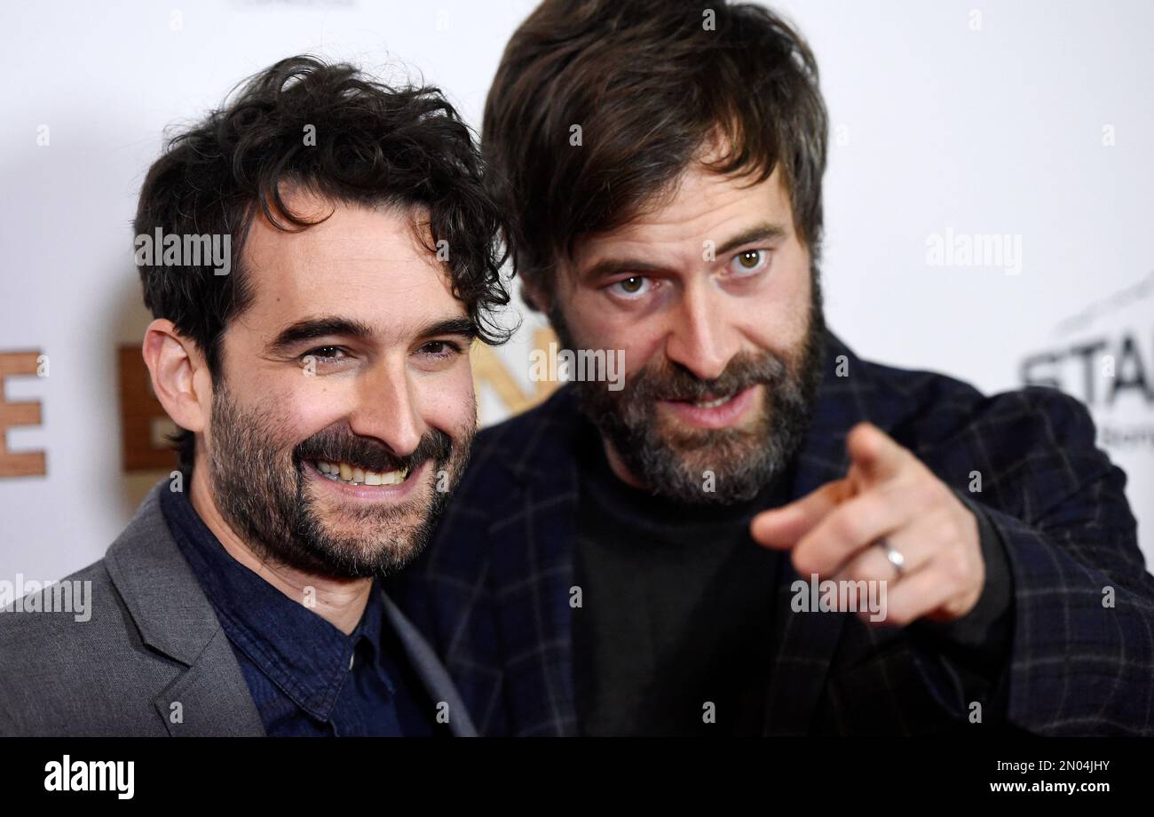 Jay Duplass, left, and his brother Mark Duplass, executive producers of ...