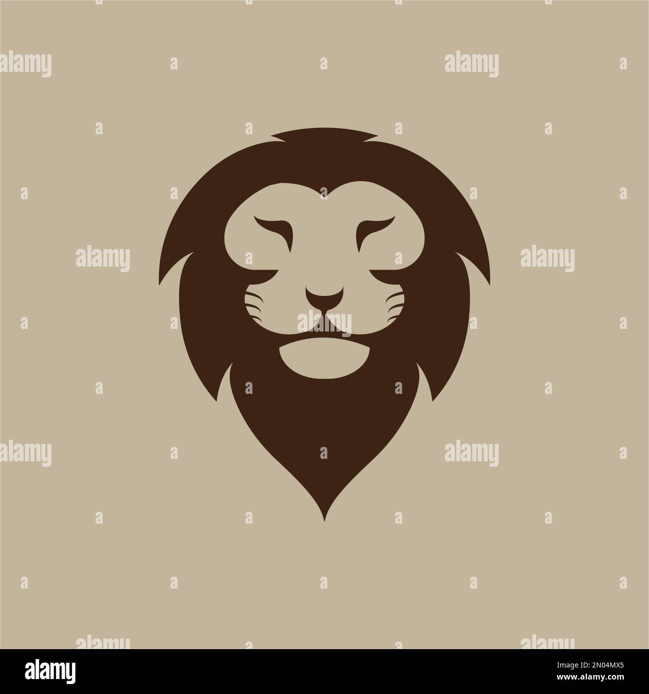 Lion Logo vector design illustration template Stock Vector Image & Art ...