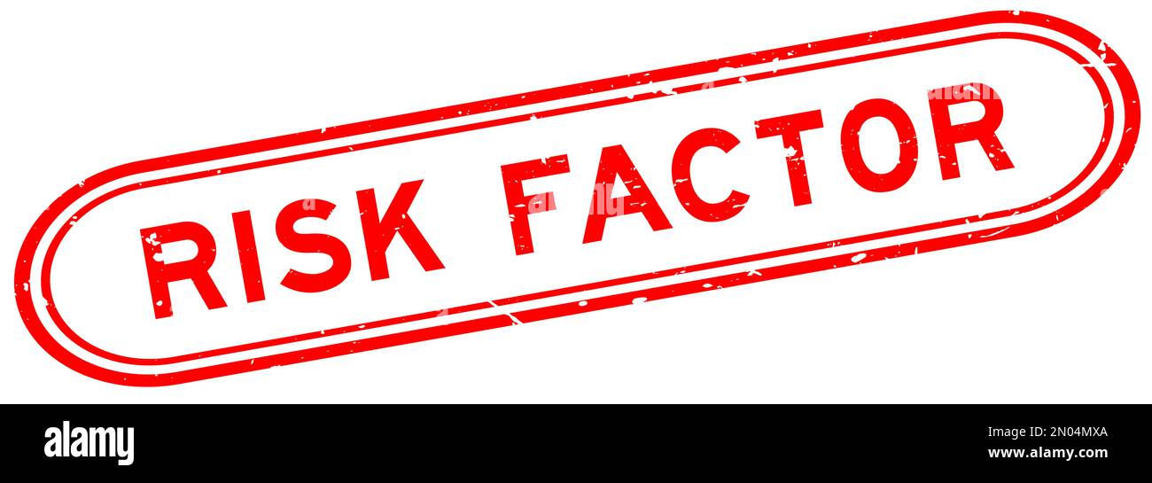 Grunge red risk factor word rubber seal stamp on white background Stock Vector Image & Art - Alamy