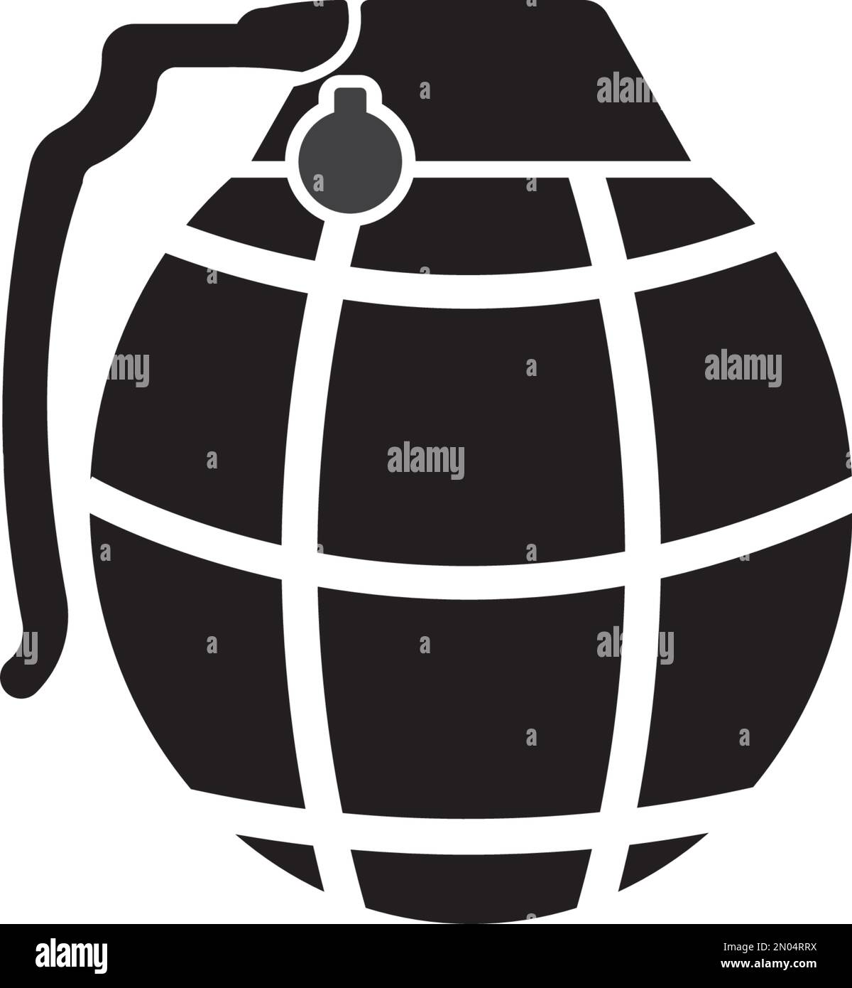 Grenade logo vector illustration design template Stock Vector Image ...