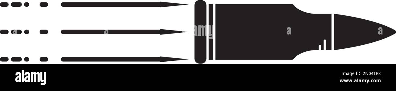 Bullet caliber logo vector design illustration and background Stock ...