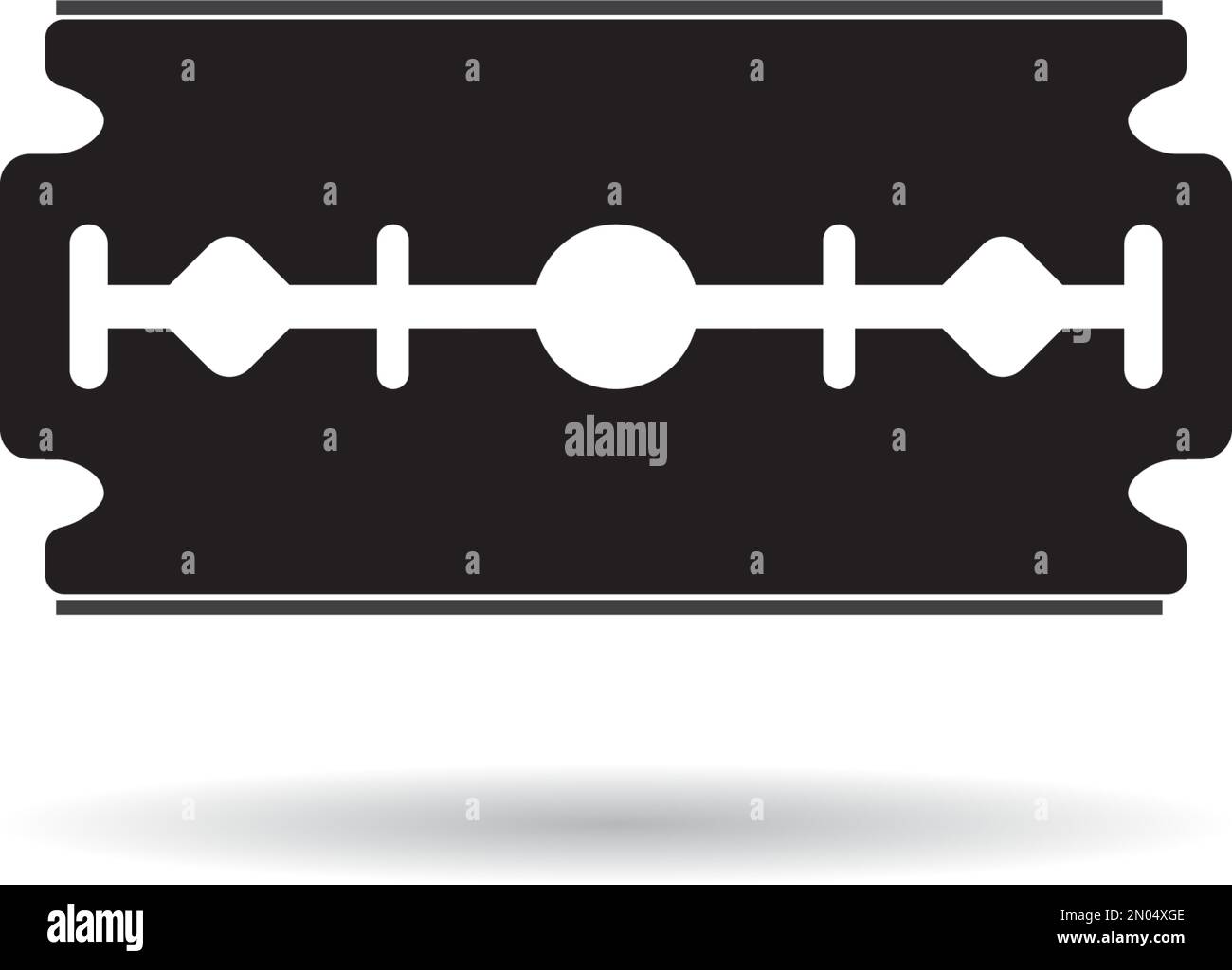 Razor blade logo vector design illustration background Stock Vector ... Razor blade logo vector design illustration background Stock Vector ...