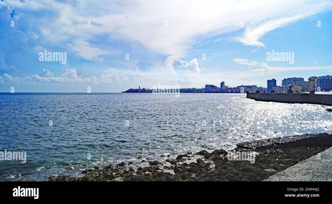 Overview of Havana in the Republic of Cuba, Cuba, Caribbean Stock Photo ...