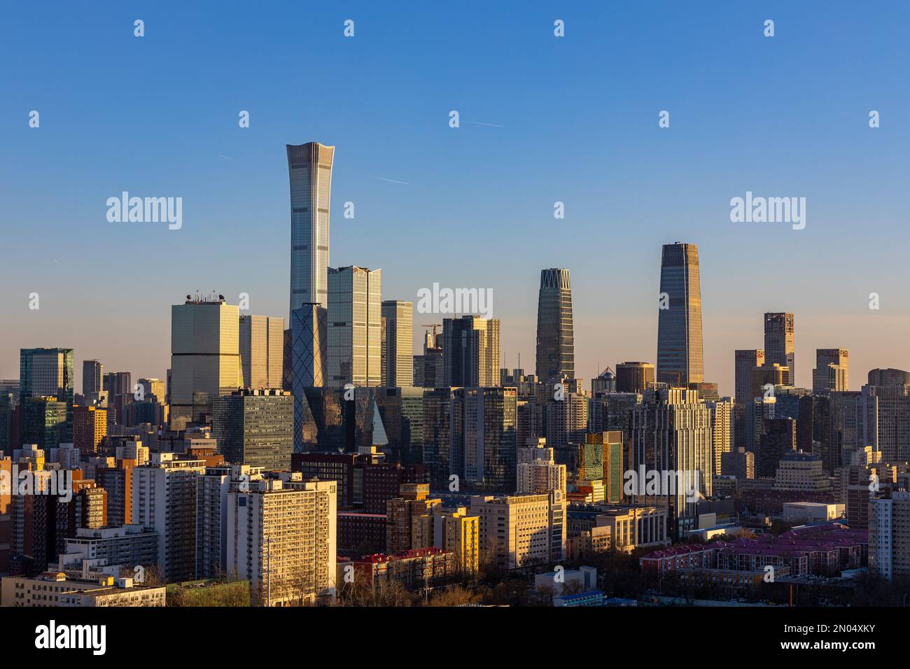 Beijing's central business district hi-res stock photography and images ...