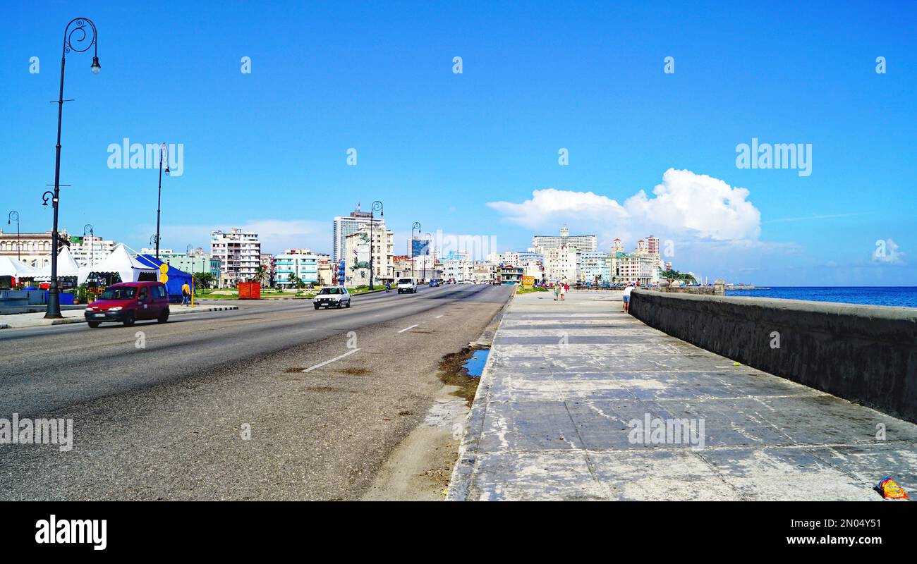 Overview of Havana in the Republic of Cuba, Cuba, Caribbean Stock Photo ...