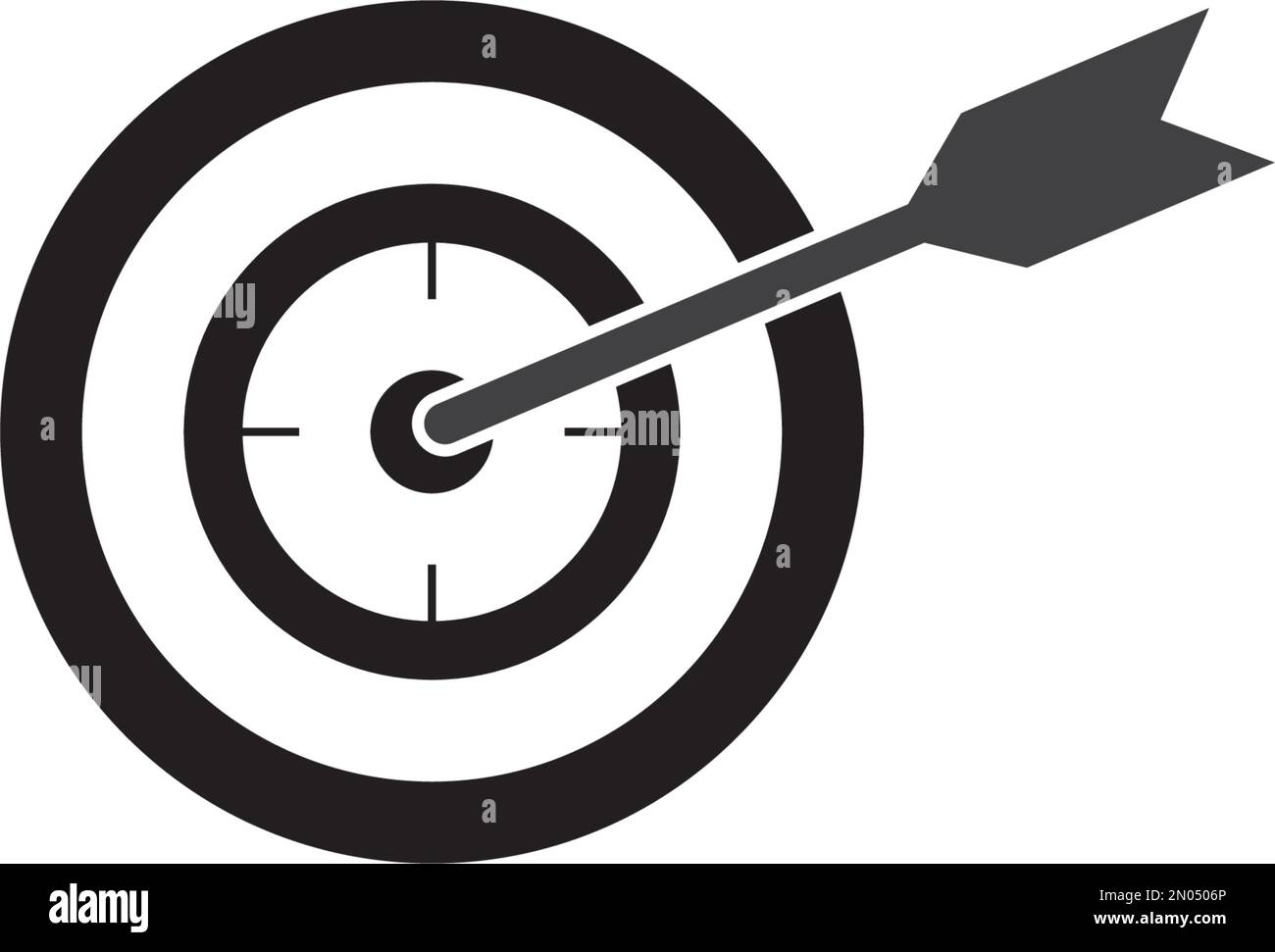 Target icon symbol vector,design background Stock Vector Image & Art ...