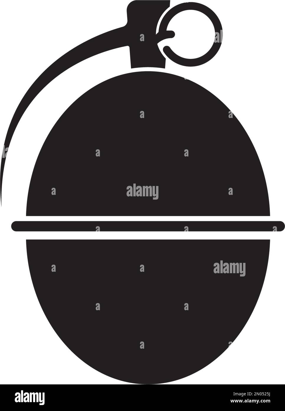 Grenade vector vectors Black and White Stock Photos & Images - Alamy