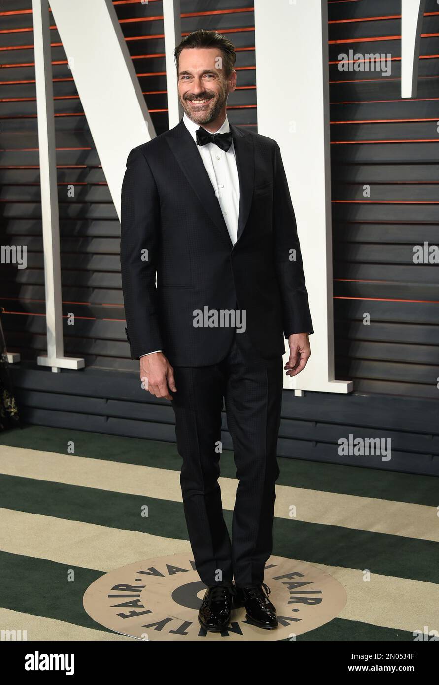 Jon Hamm attends the Vanity Fair Fair Oscar Party at the Wallis ...