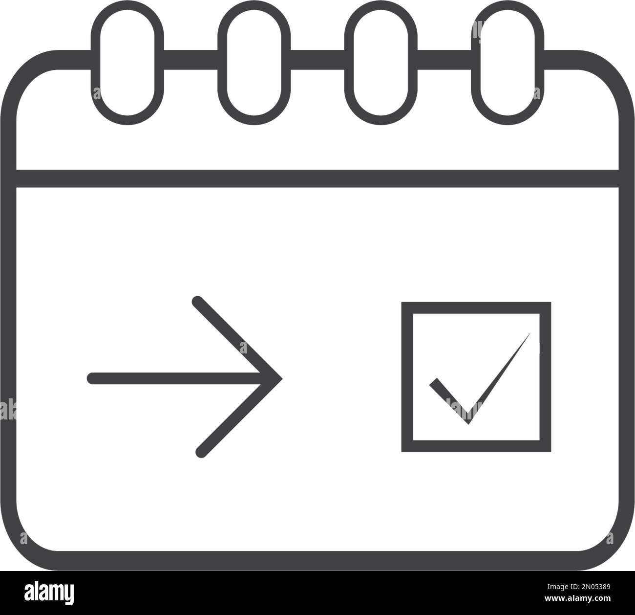 Departure date, linear style sign for mobile concept and web design ...