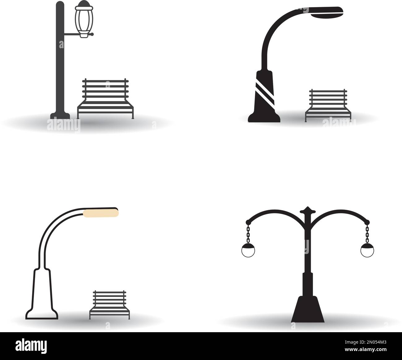 Garden light icon vector design illustration,symbol and background ...