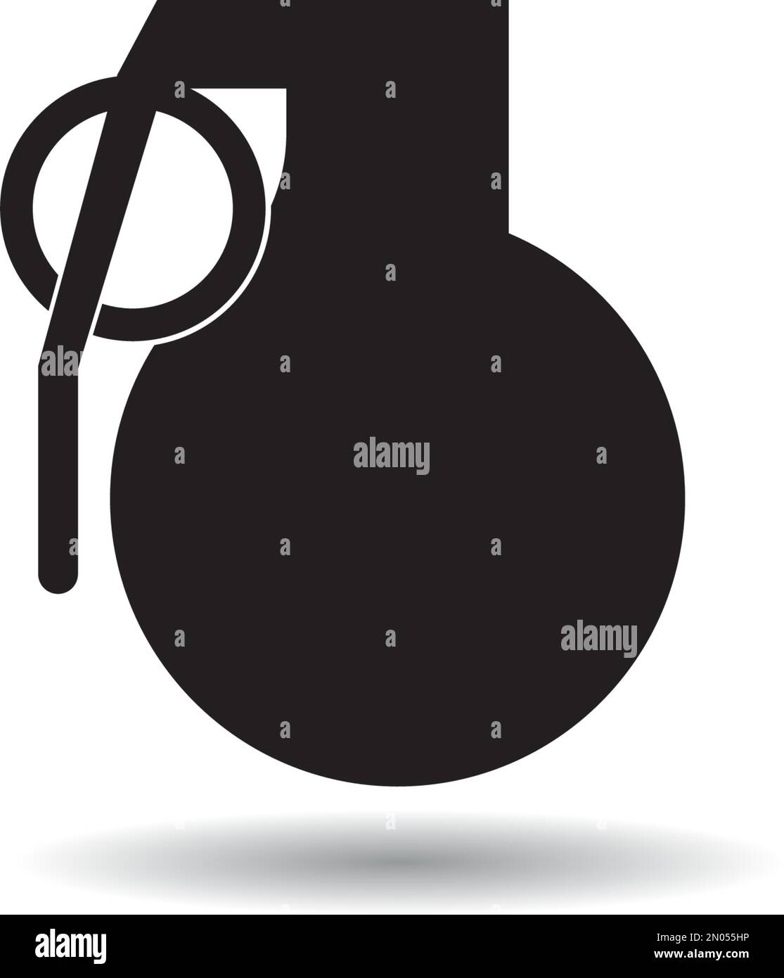 Grenade logo vector illustration design template Stock Vector Image ...