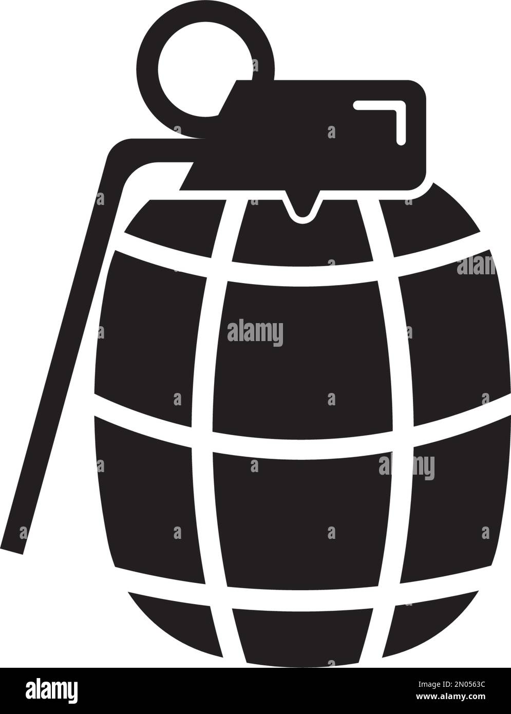 Grenade logo vector illustration design template Stock Vector Image ...