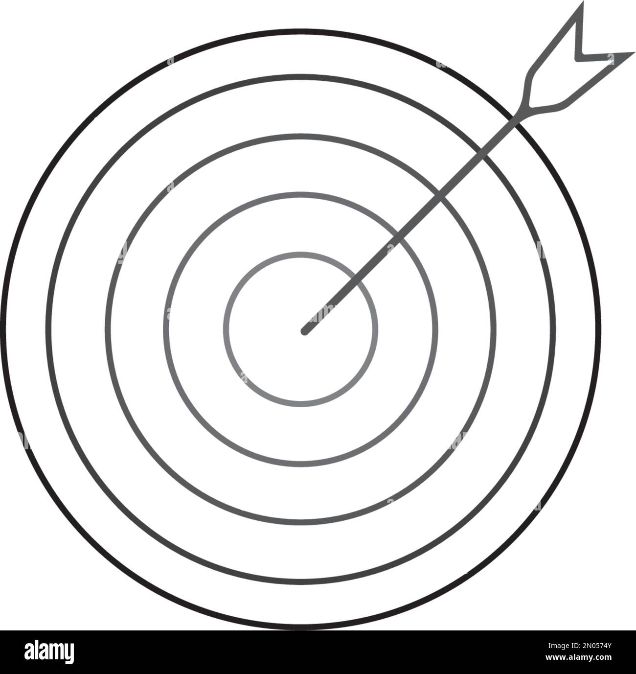 Target icon symbol vector,design background Stock Vector Image & Art ...