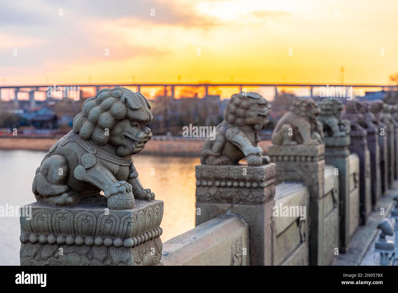 Marco polo bridge in beijing hi-res stock photography and images - Alamy
