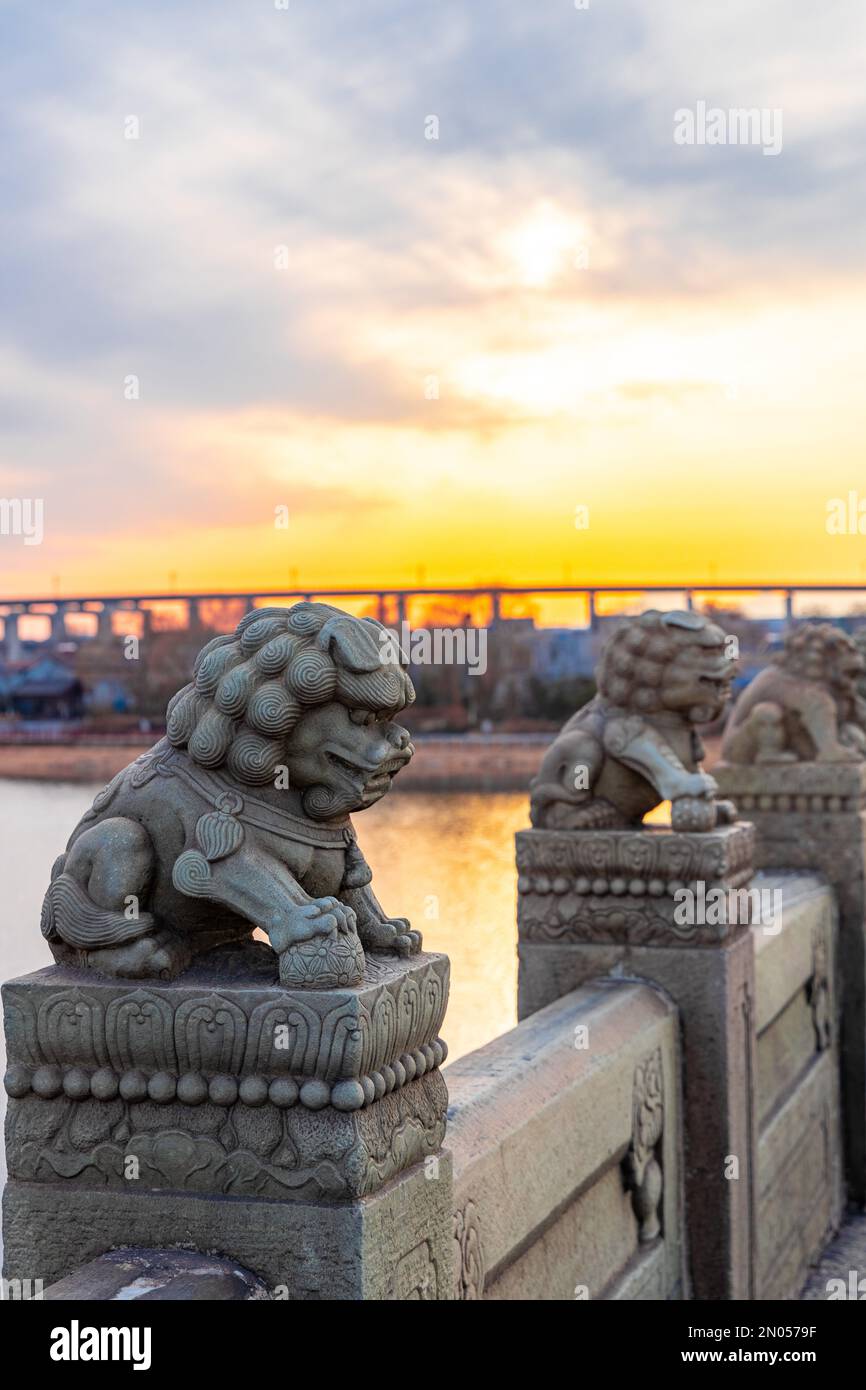 Marco polo bridge in beijing hi-res stock photography and images - Alamy