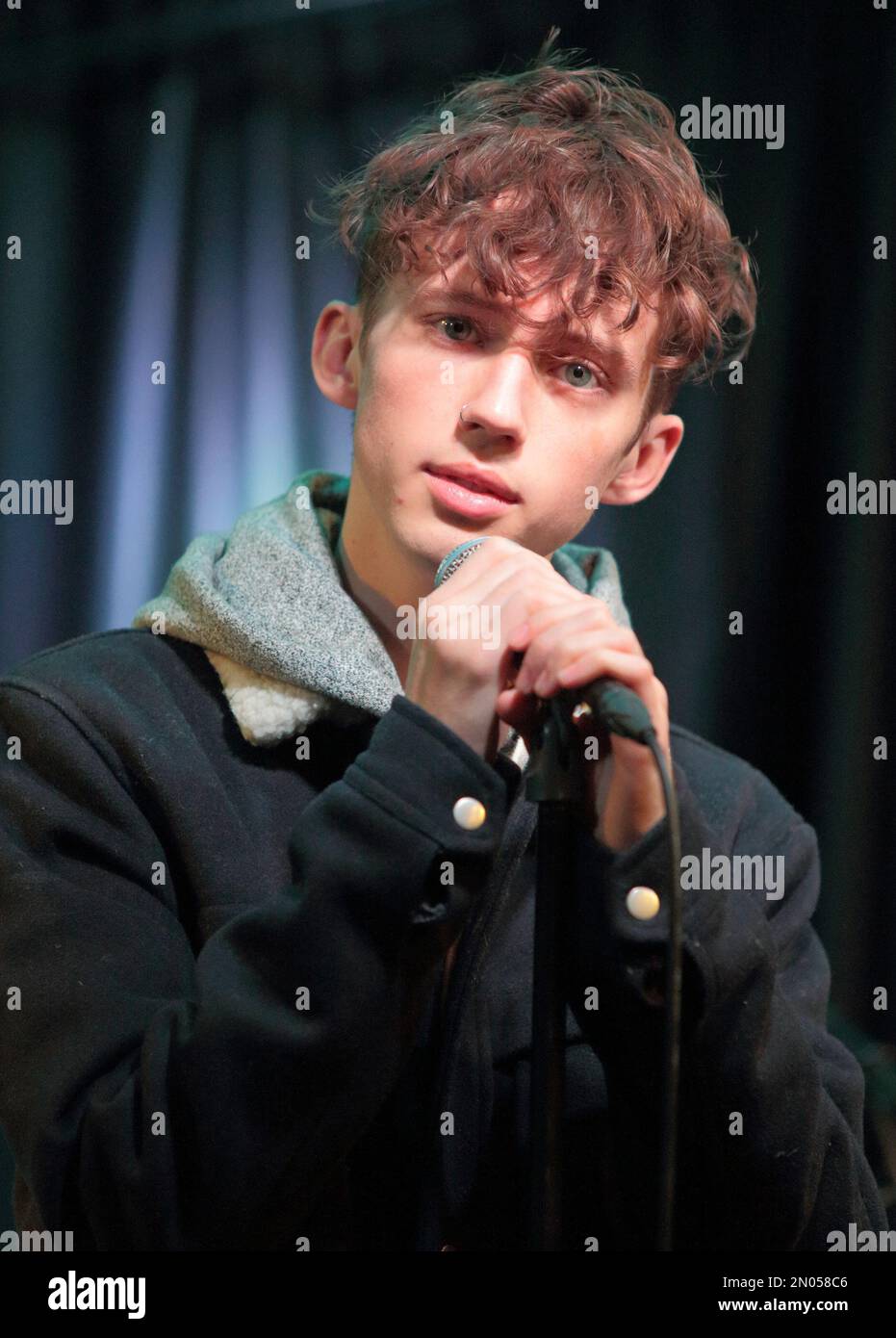 Singer-songwriter Troye Sivan visits the Q102 Performance Theater on ...