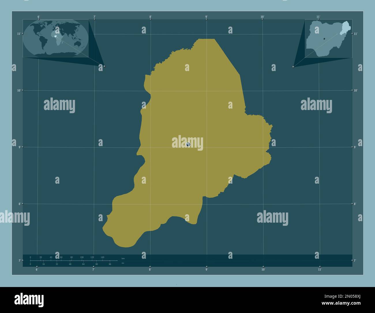 Map of borno hi-res stock photography and images - Alamy