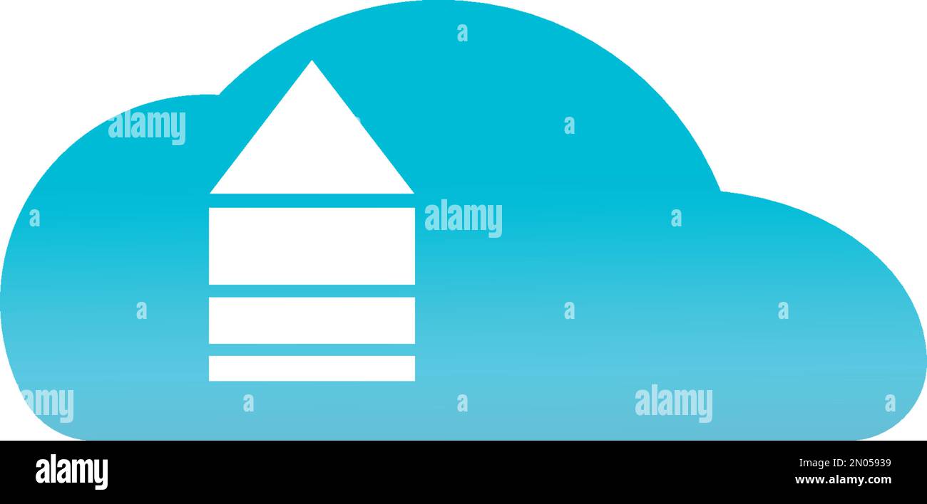 Upload Icon vector illustration design Stock Vector Image & Art - Alamy