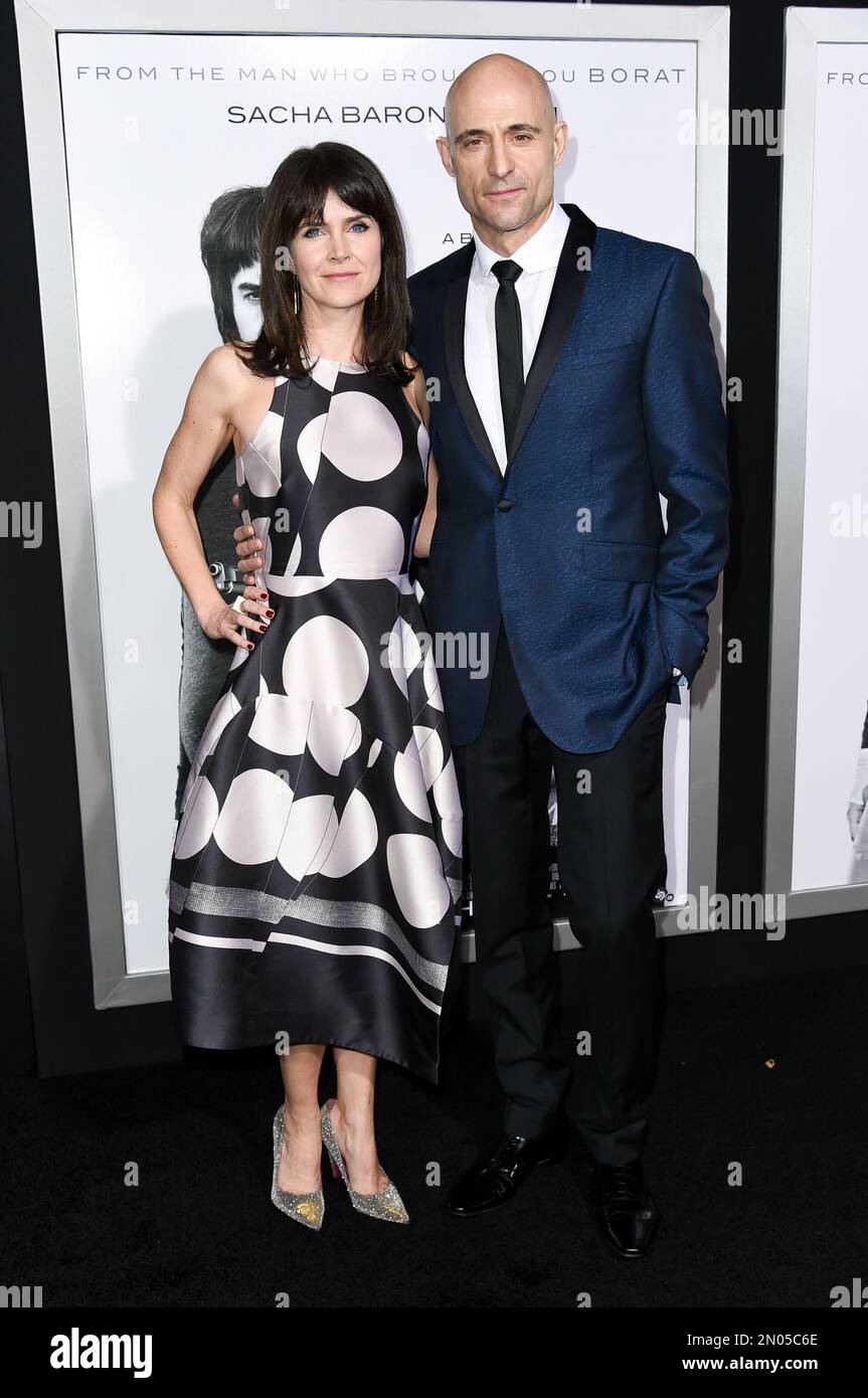 Actor Mark Strong attends the LA Premiere of "The Brothers Grimsby ...