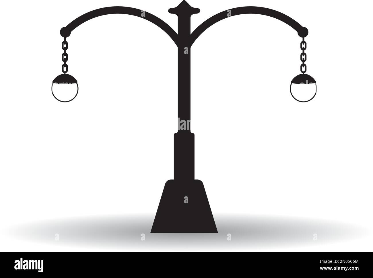 Garden light icon vector design illustration,symbol and background ...