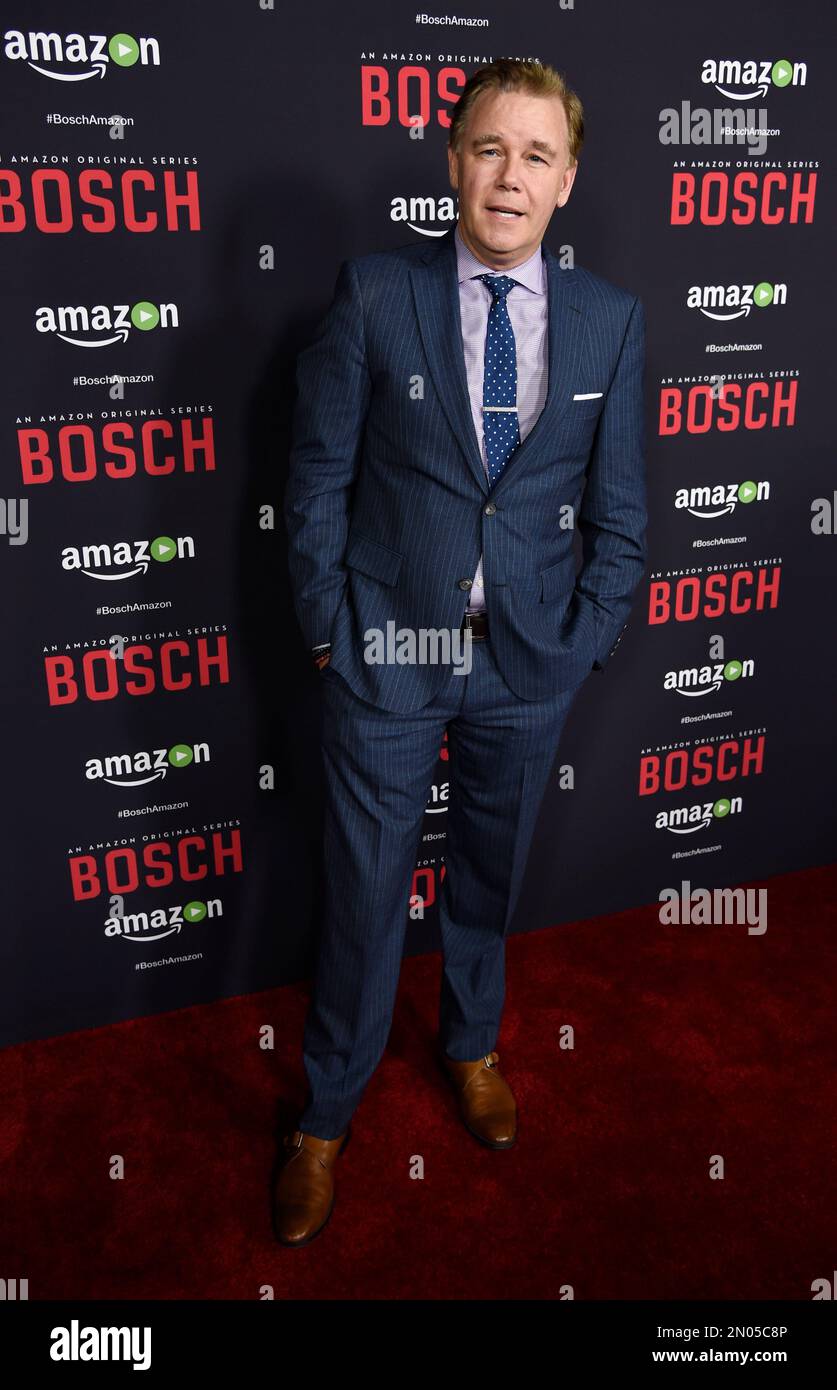 Spencer Garrett, a cast member in "Bosch," poses at the season two ...