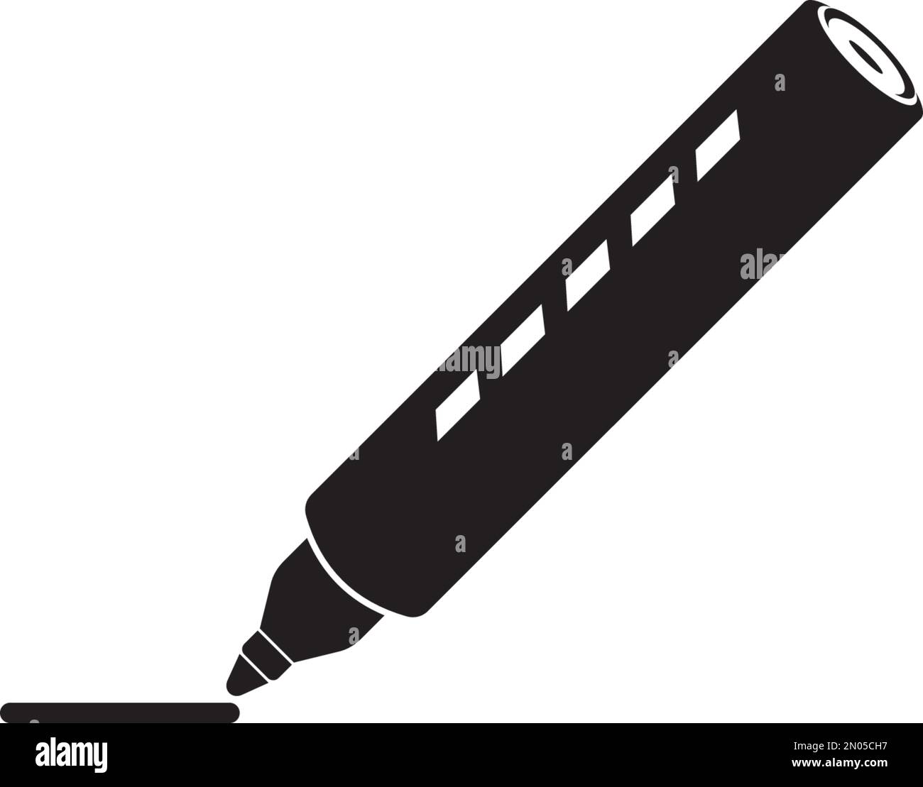 The marker vector icon. filled flat sign for mobile concept and web ...