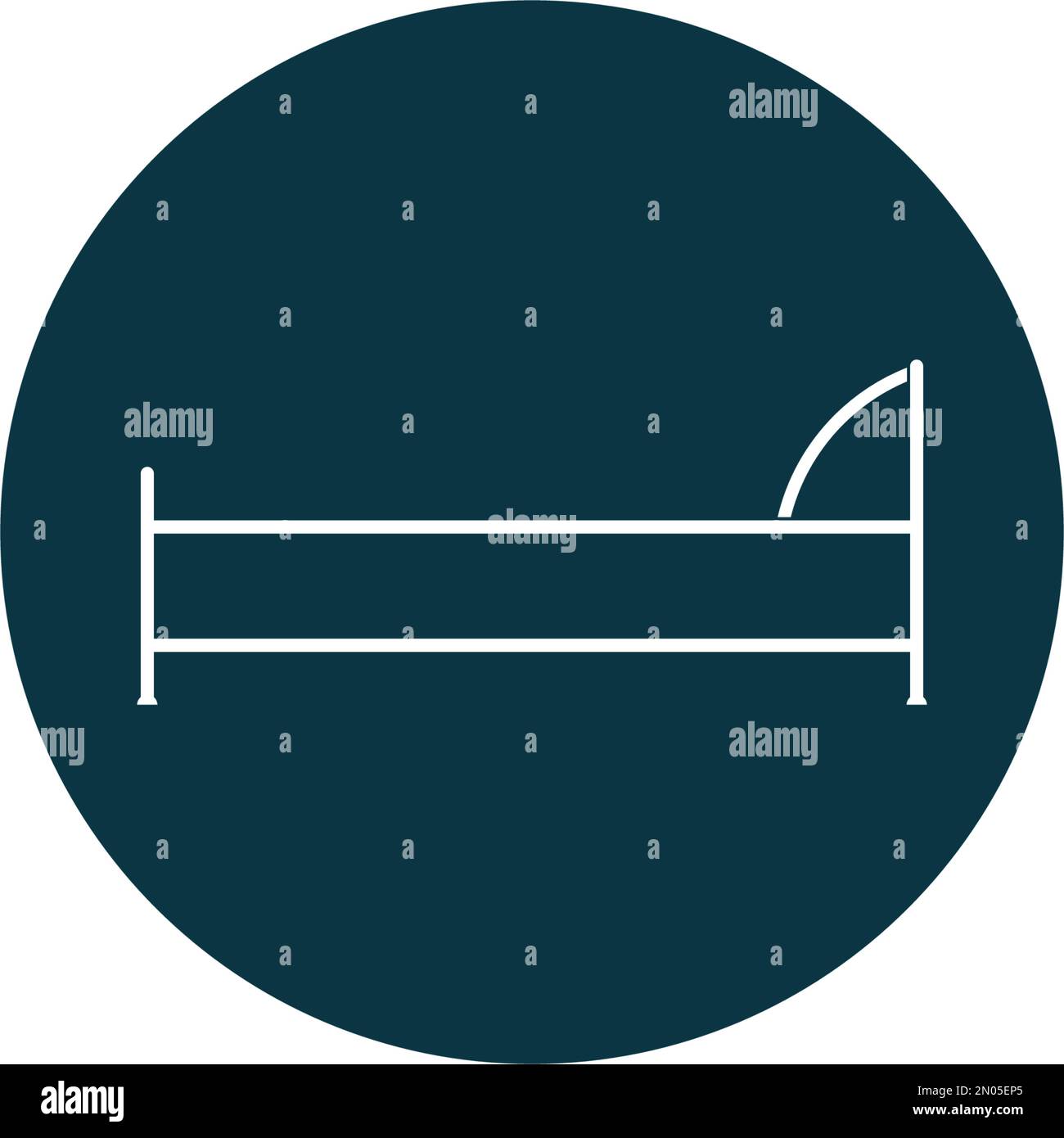 Bed Icon Vector Design Illustration Template Stock Vector Image And Art