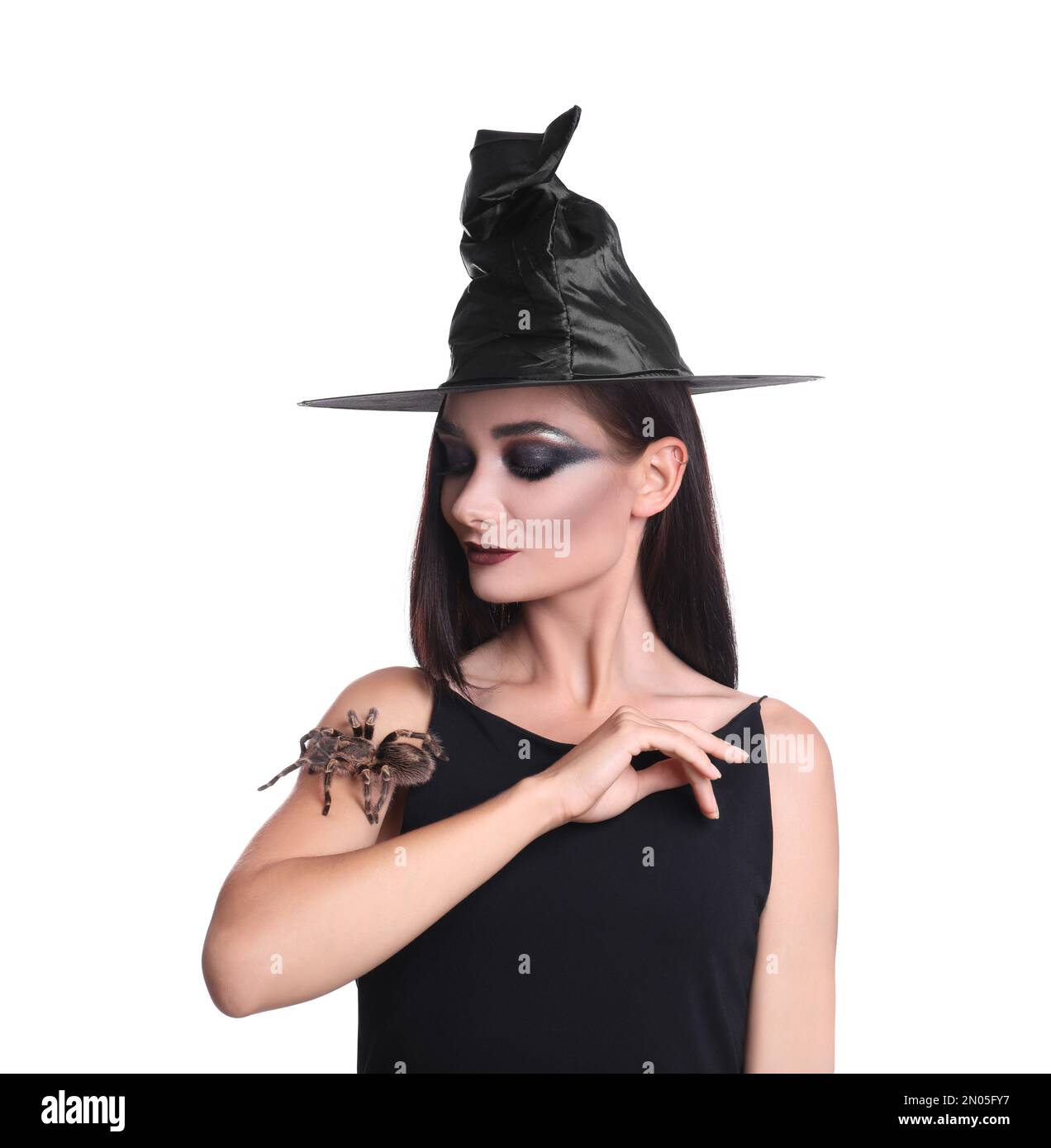 Woman wearing spider costume hi-res stock photography and images - Alamy