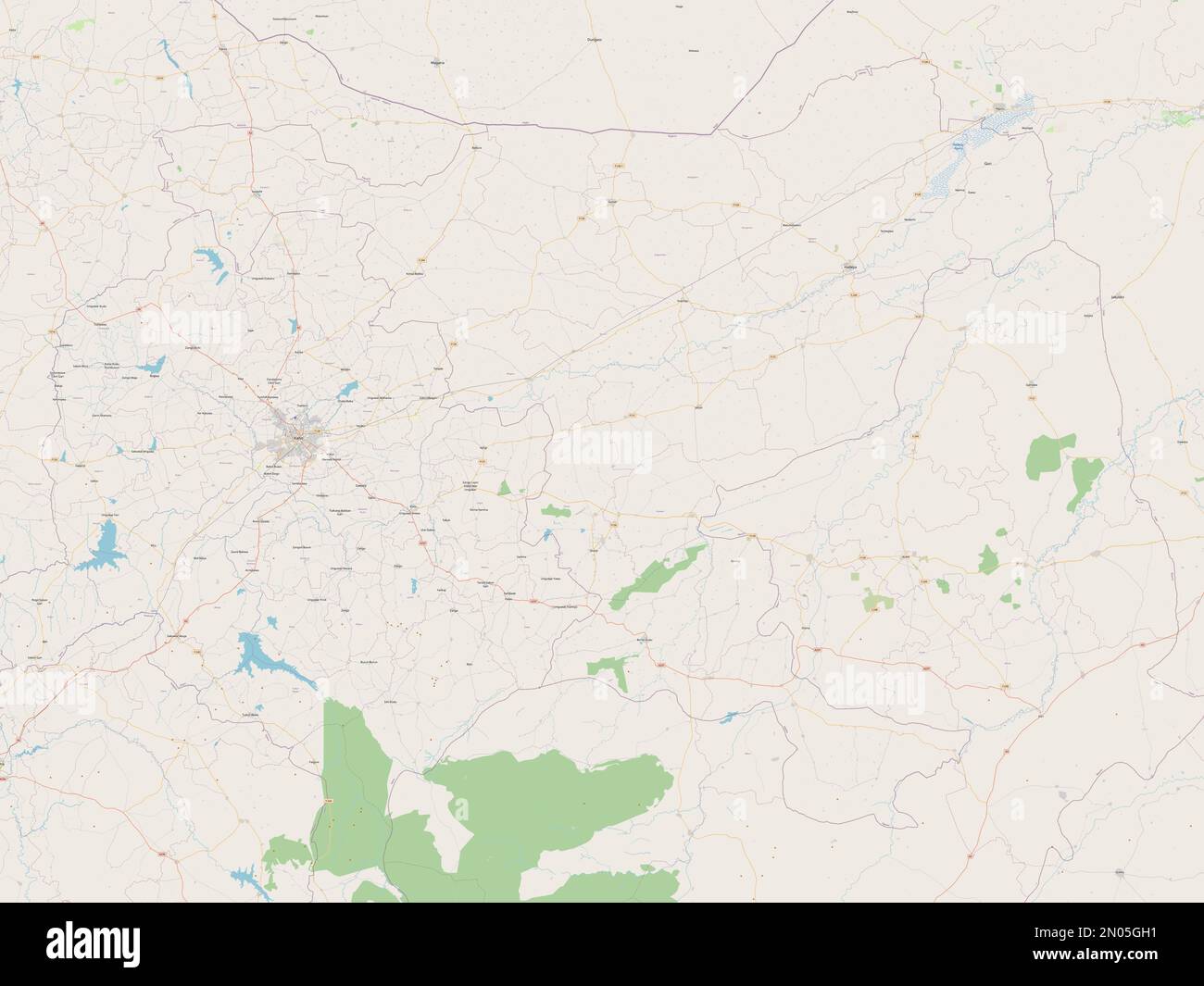 Jigawa, state of Nigeria. Open Street Map Stock Photo - Alamy