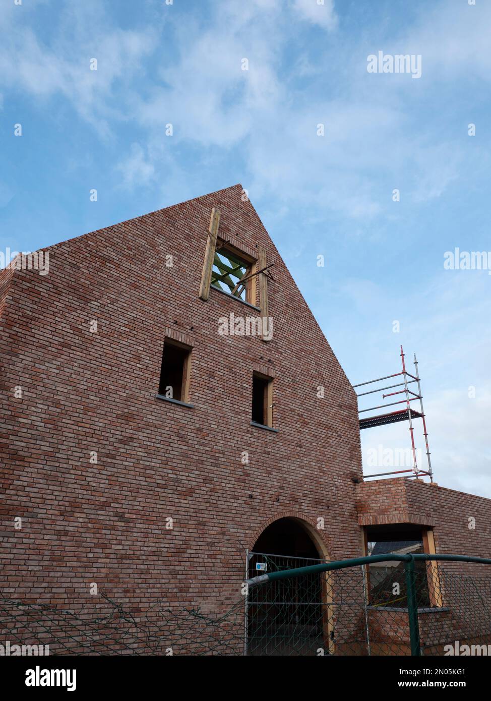 Construction site facades work hi-res stock photography and images - Alamy