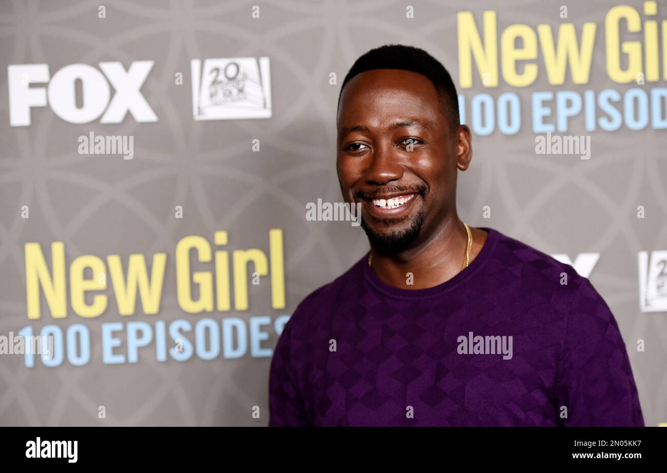 Lamorne Morris, a cast member in "The New Girl," poses at a party ...