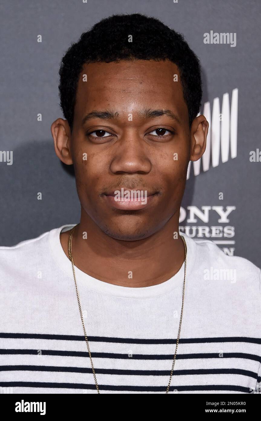 Tyler James Williams arrives at the LA Premiere of "Underground" held ...