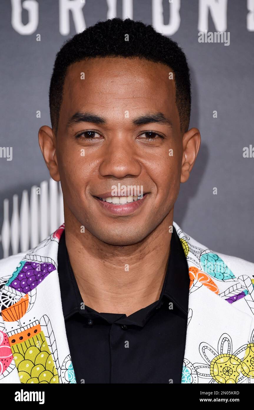 Alano Miller arrives at the LA Premiere of "Underground" held at the ...