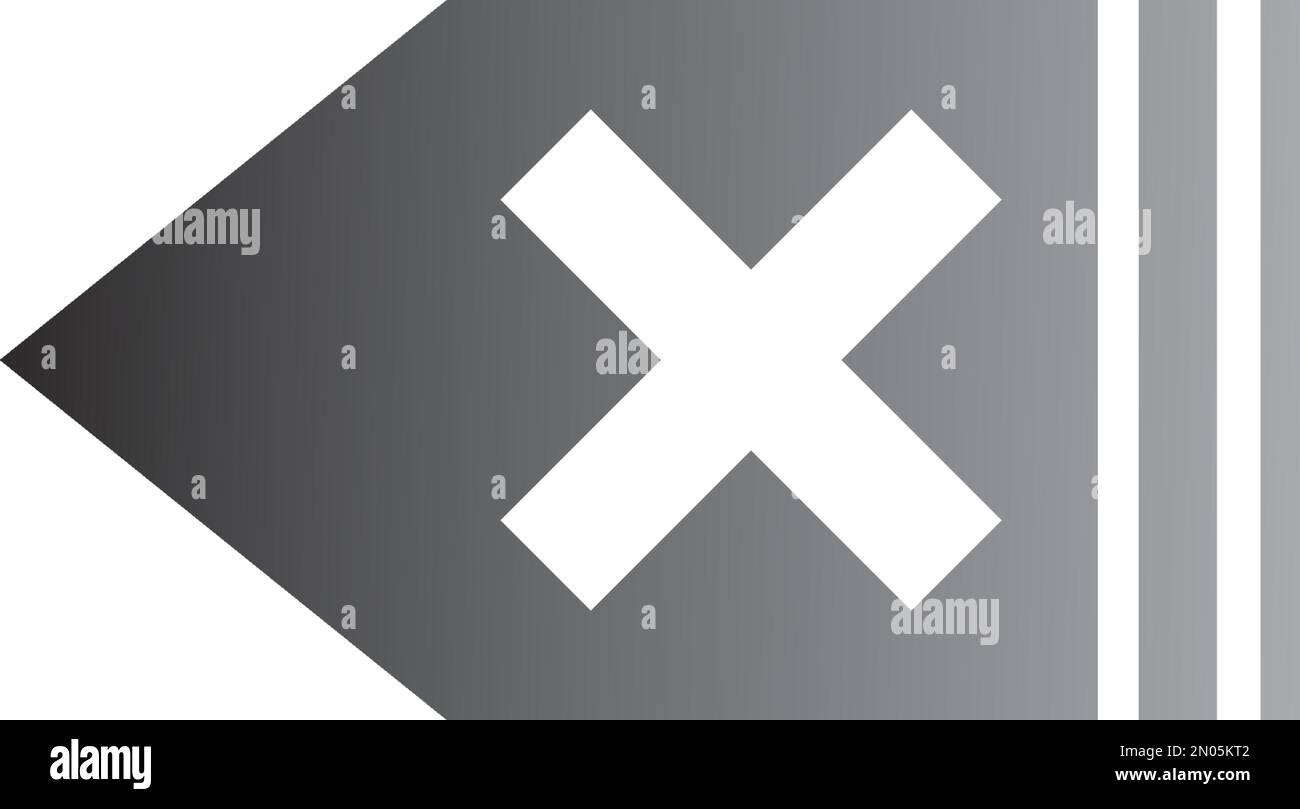 Error single line illustration Cut Out Stock Images & Pictures - Alamy