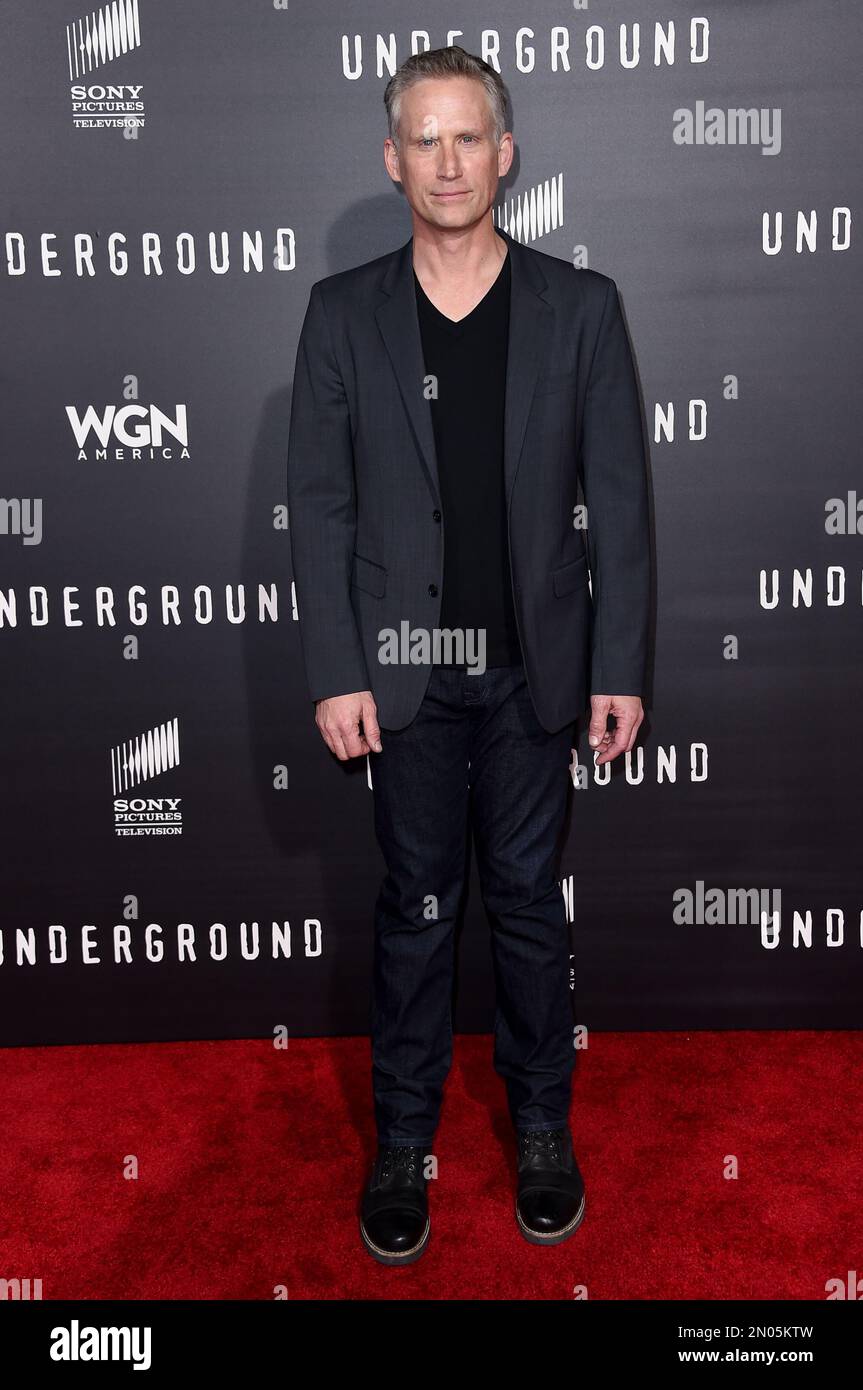 Reed Diamond arrives at the LA Premiere of "Underground" held at the ...
