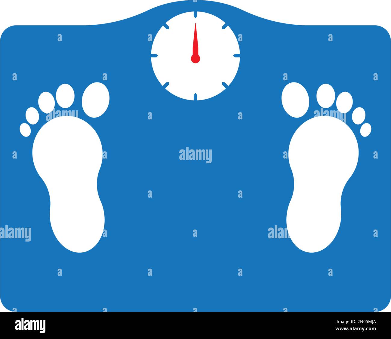 Weight scale icon vector, logo design illustration template Stock ...