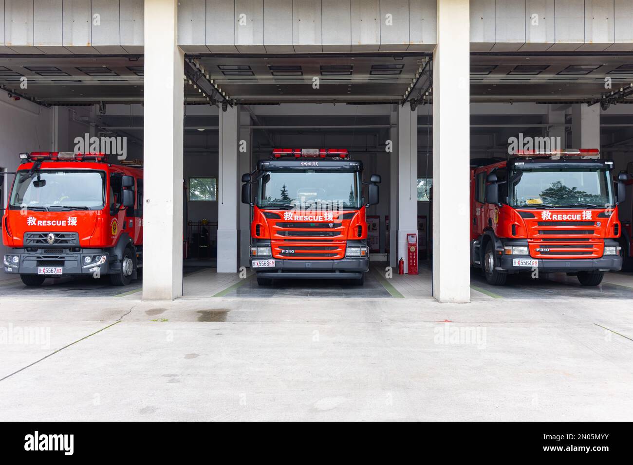 The fire brigade Stock Photo - Alamy