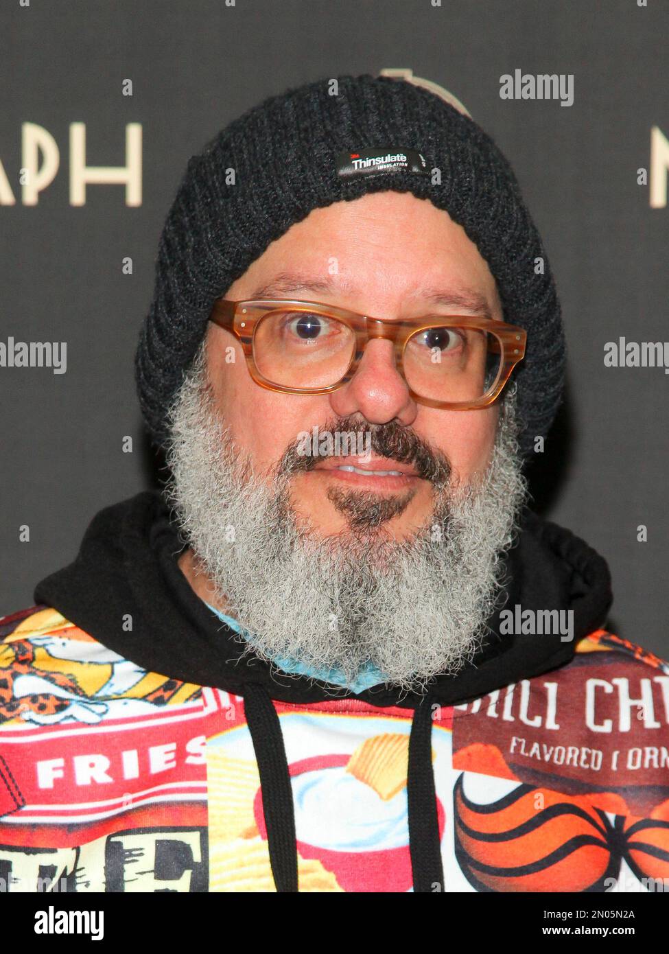 David Cross attends the opening night of the Metrograph movie theater ...