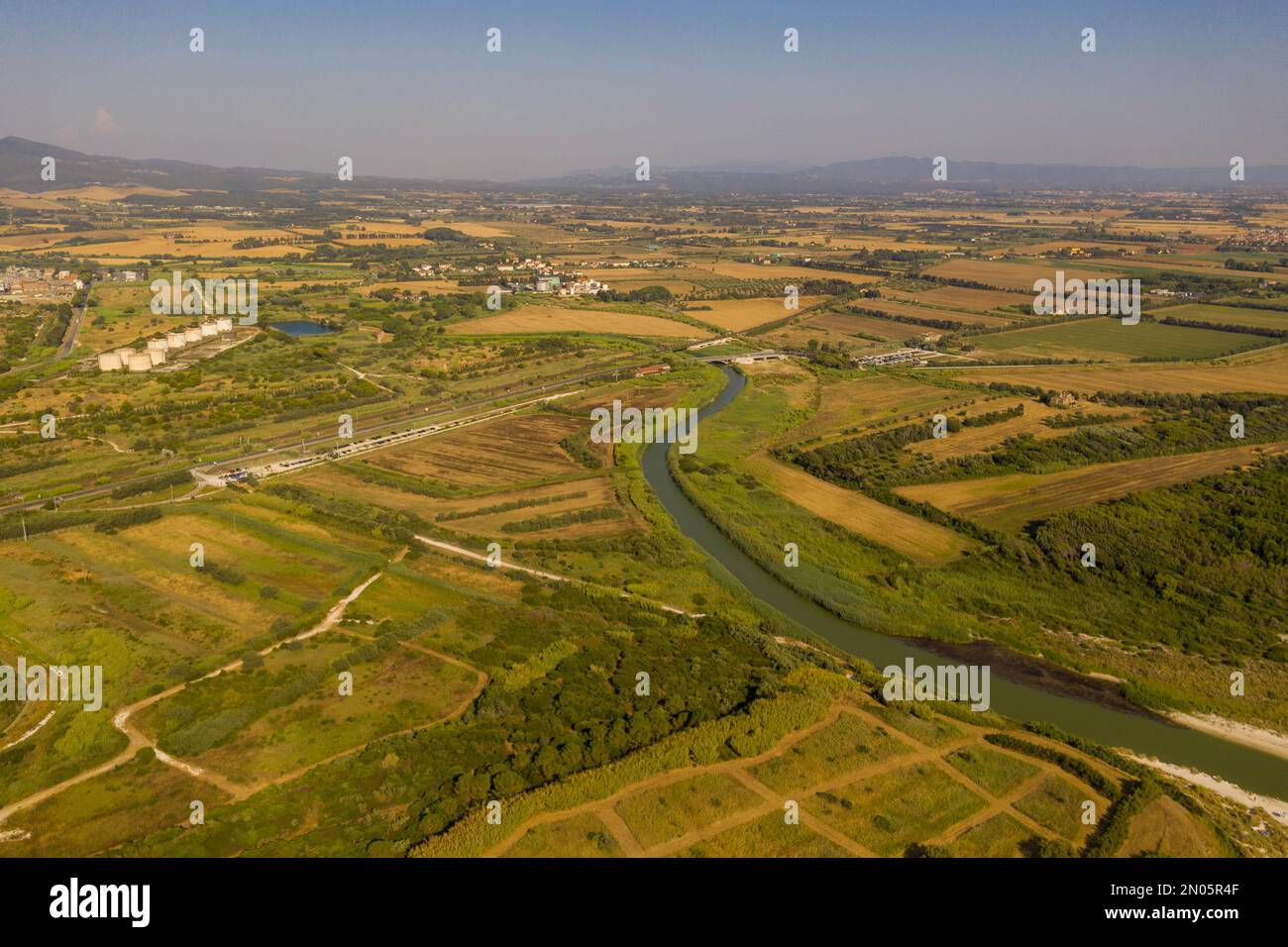 Scenic beauty of italian fields hi-res stock photography and images - Alamy