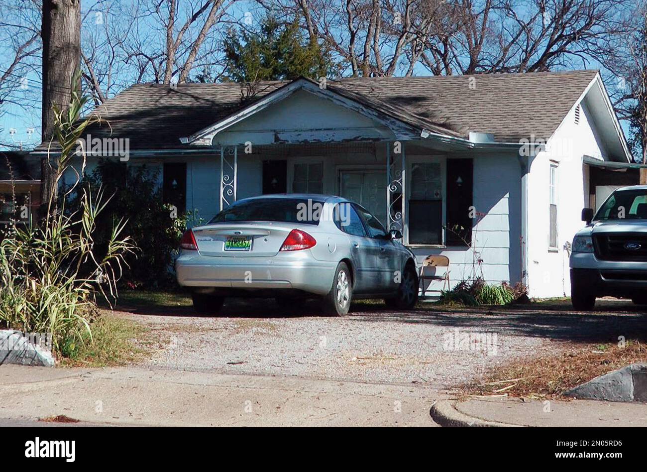 The house where Greg Gunn was shot to death by a police officer is ...