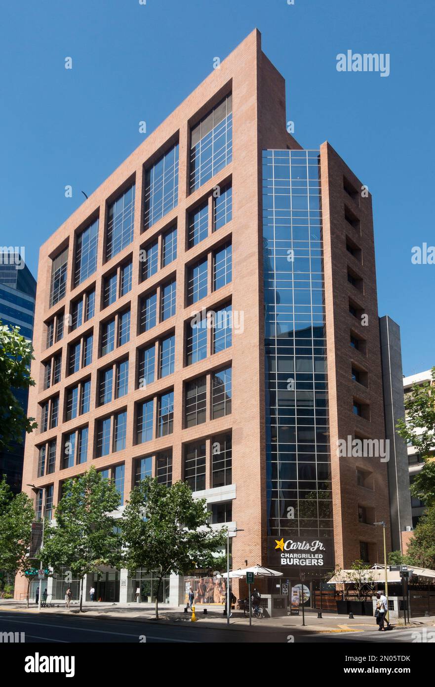 High rise offioce building in Vitacura, an upmarket neighbourhood in ...