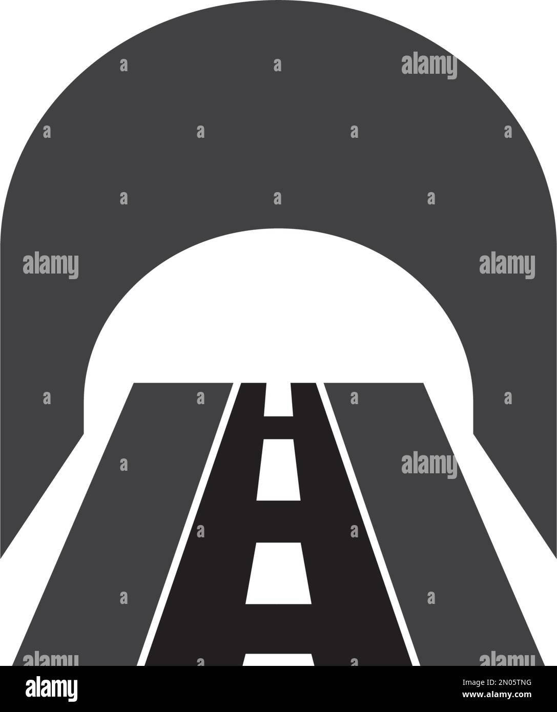 Tunnel icon vector design illustration,logo background Stock Vector ...