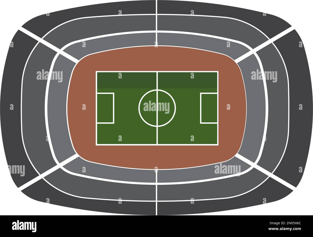 Stadium icon vector, design illustration symbol and background Stock ...