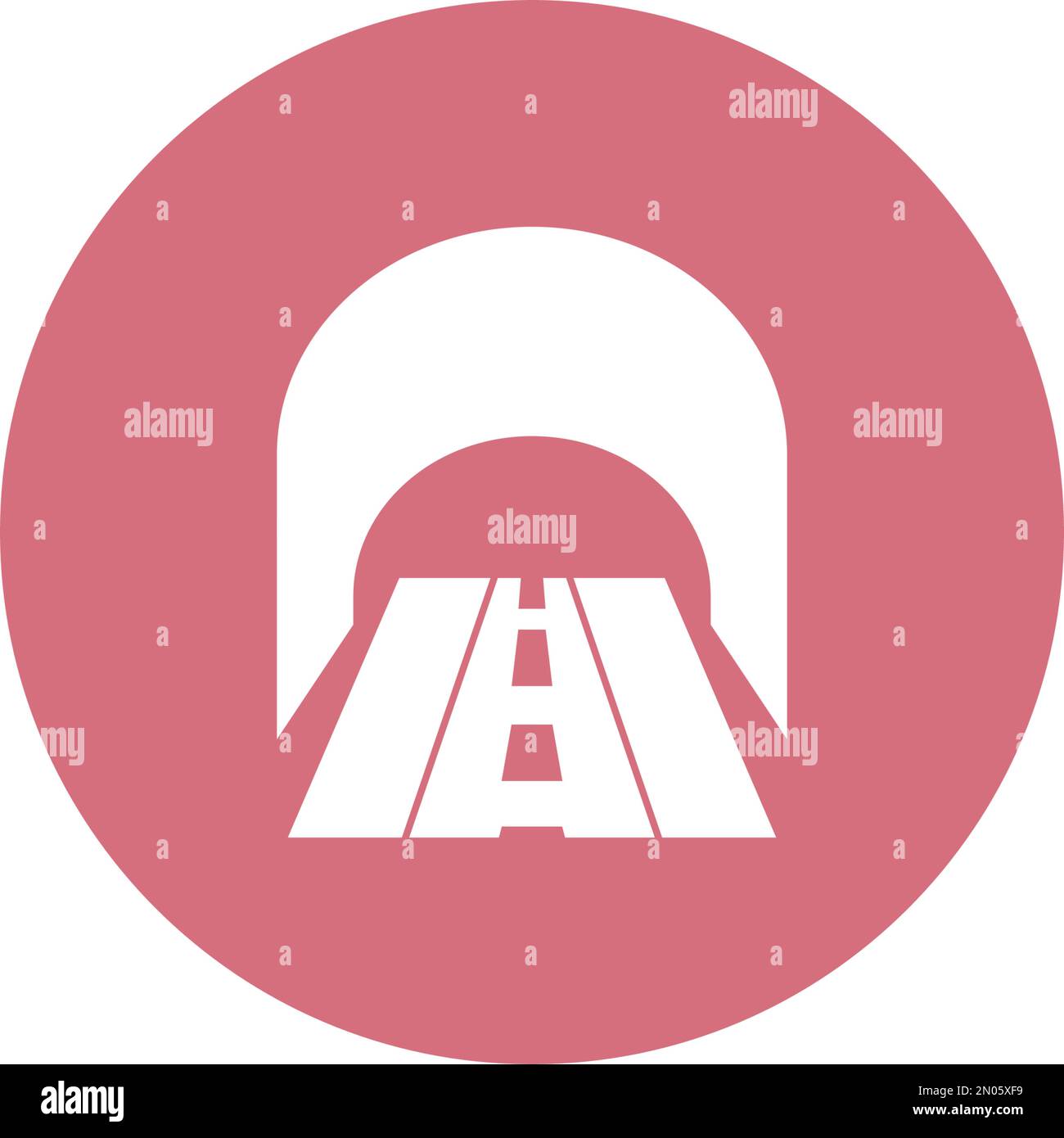 Tunnel icon vector design illustration,logo background Stock Vector ...
