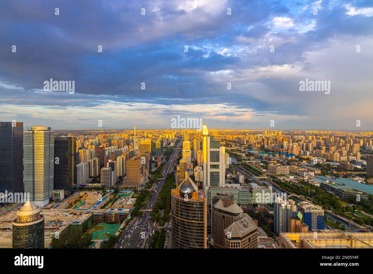 China merchants tower beijing hi-res stock photography and images - Alamy
