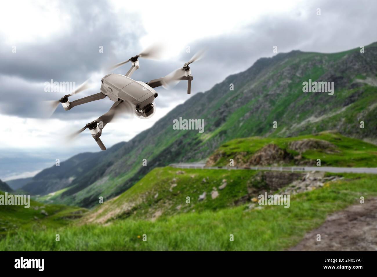 Aerial shoot fly over green hi-res stock photography and images - Alamy