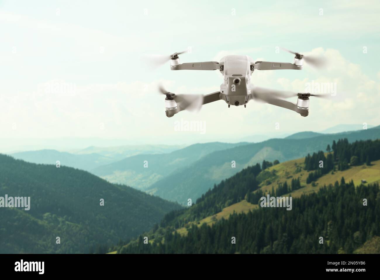 Aerial shoot fly over green hi-res stock photography and images - Alamy