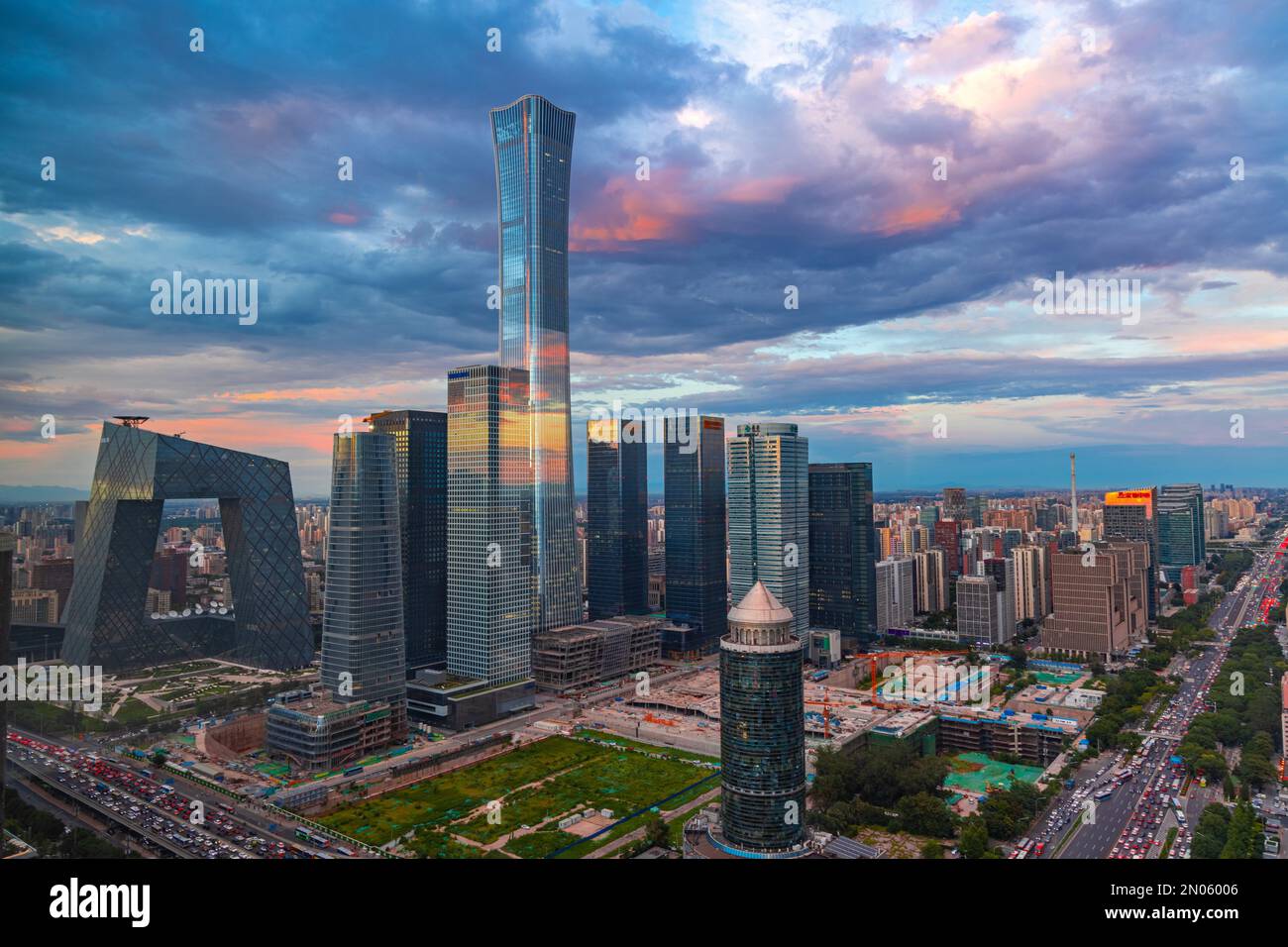 China merchants tower beijing hi-res stock photography and images - Alamy