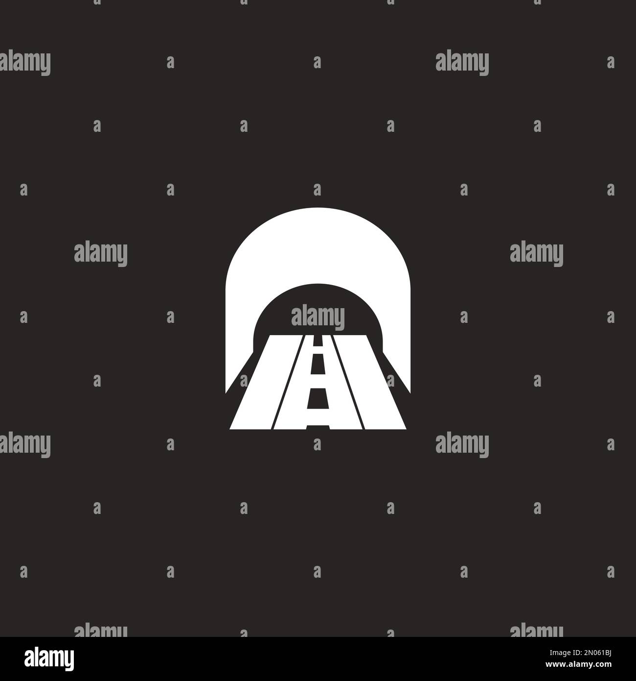 Tunnel icon vector design illustration,logo background Stock Vector ...