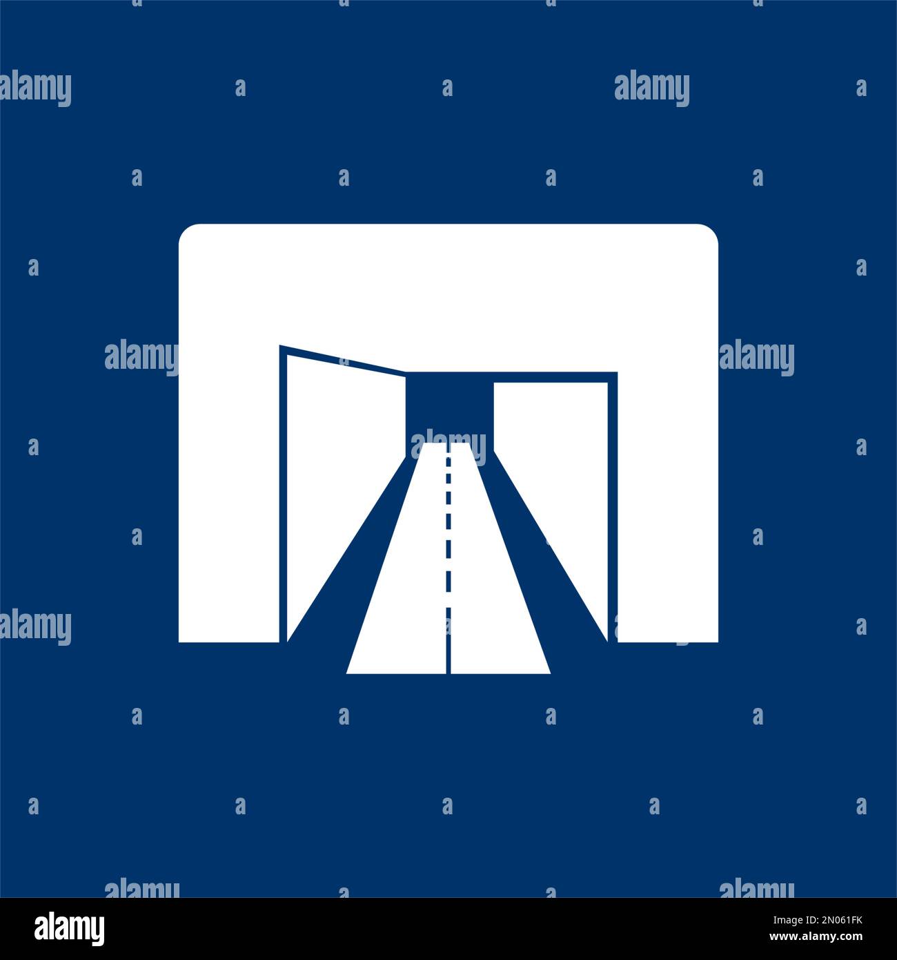 Tunnel icon vector design illustration,logo background Stock Vector ...